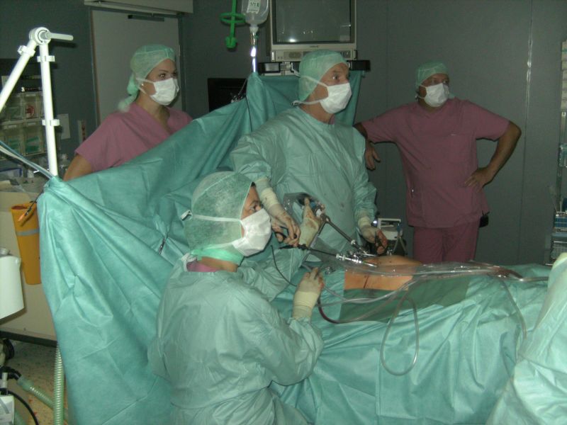 Herniološko združenje Slovenije - Laparoskopska hernioplastika